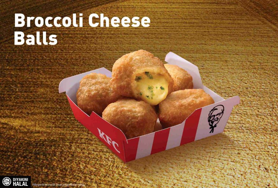 KFC perkenal Golden Egg Crunch, Broccoli Cheese Balls | DagangNews ...